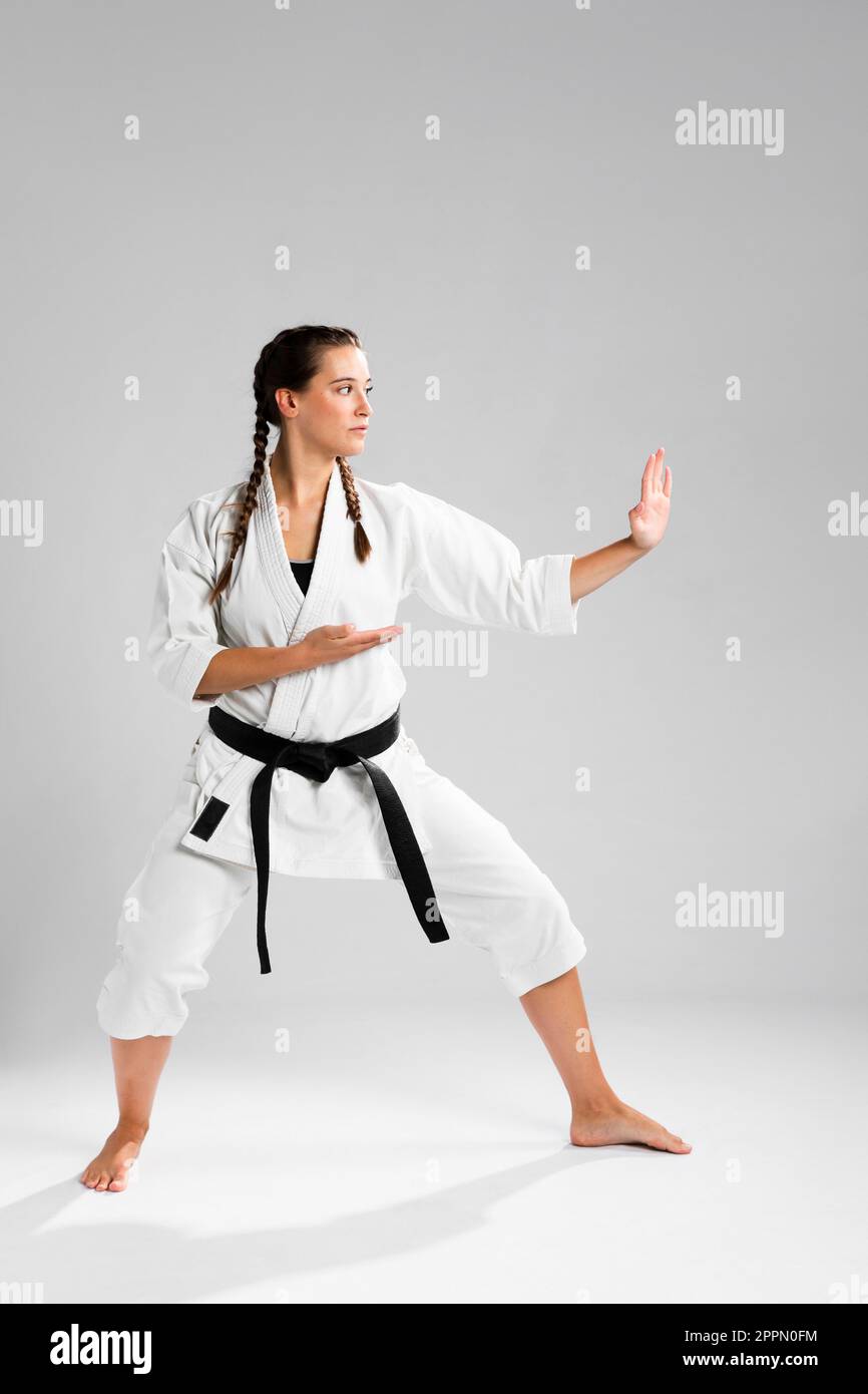 Black Belt Karate Logo