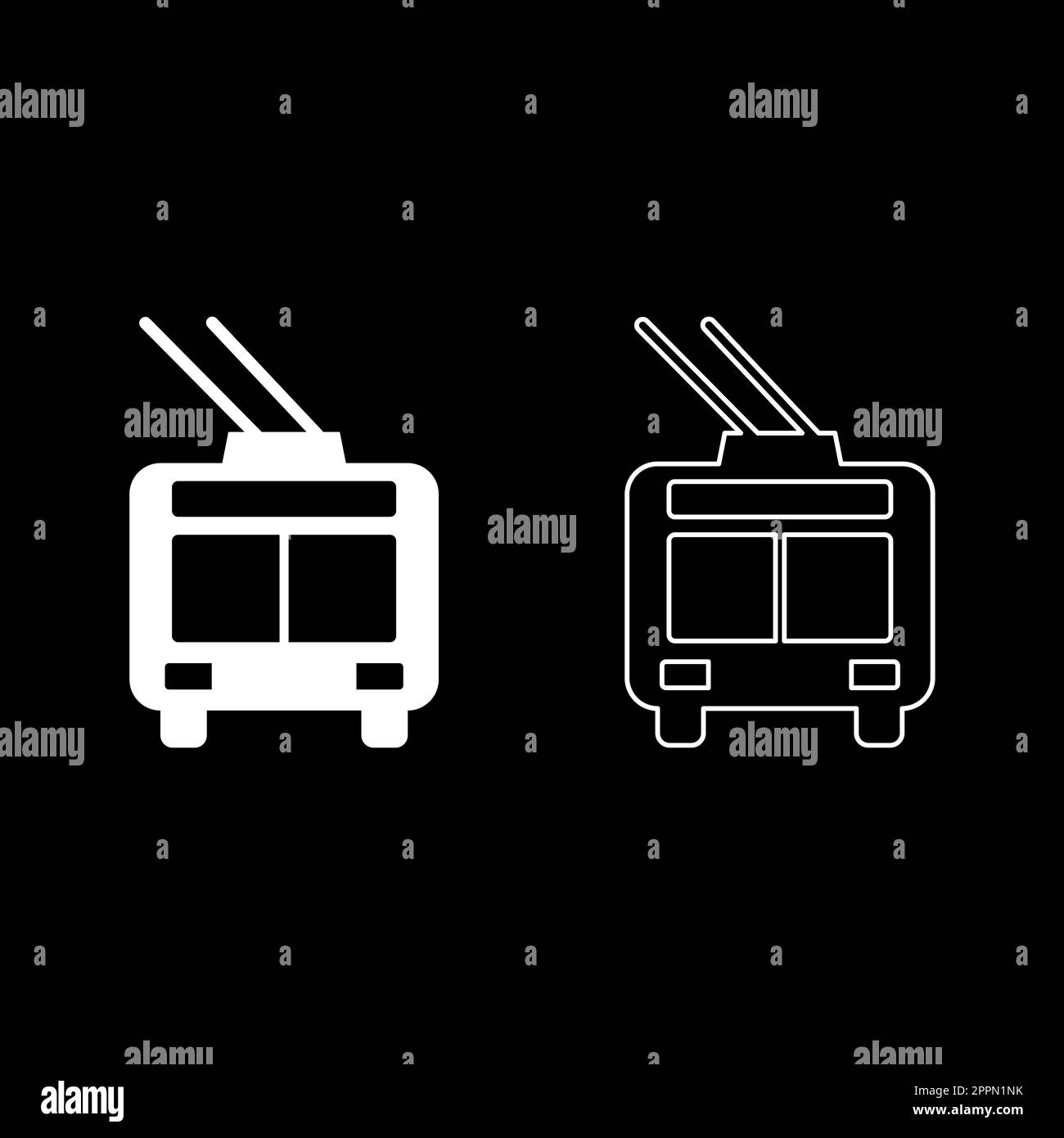 Public transportation sign Black and White Stock Photos & Images - Alamy