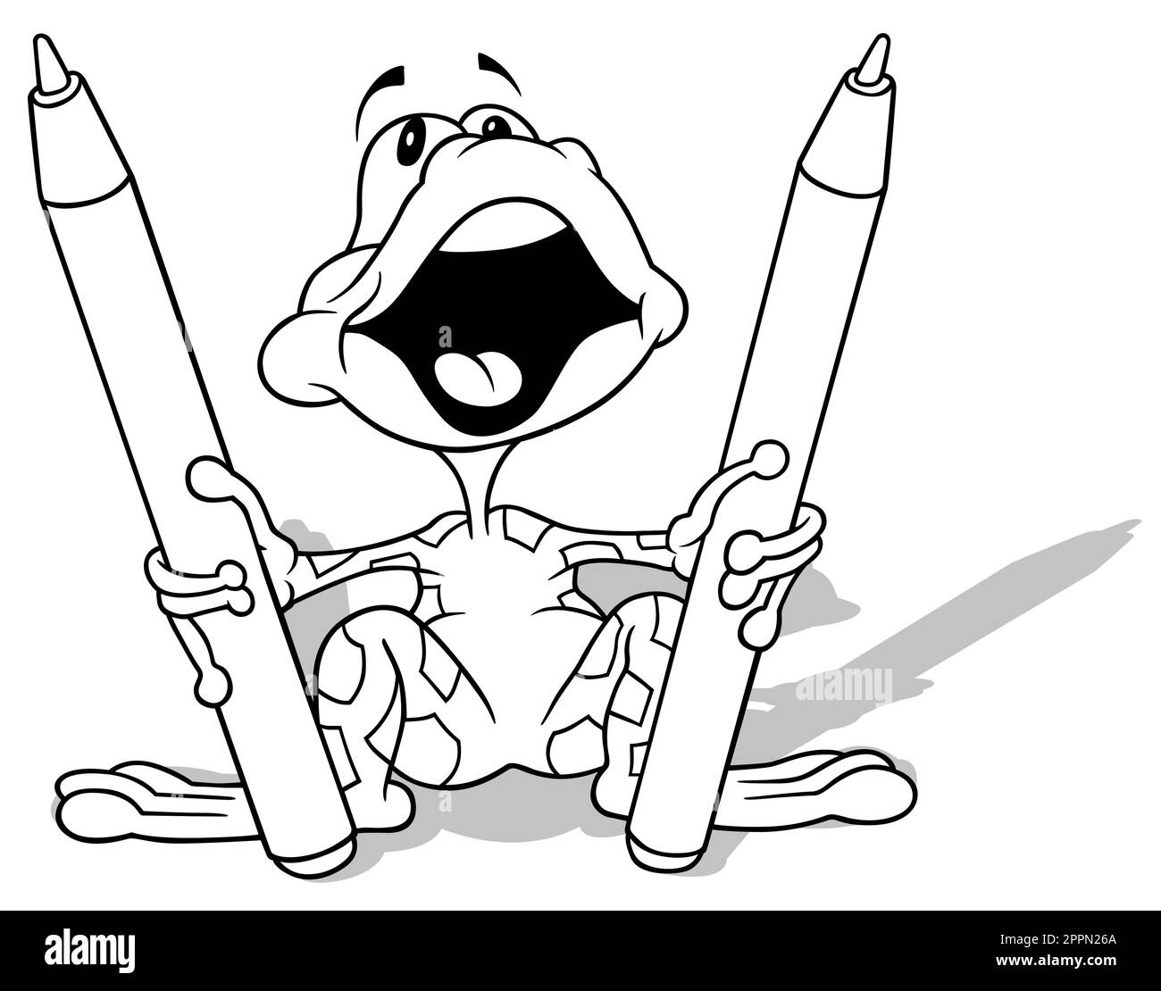 Drawing of a mouth Cut Out Stock Images & Pictures - Alamy