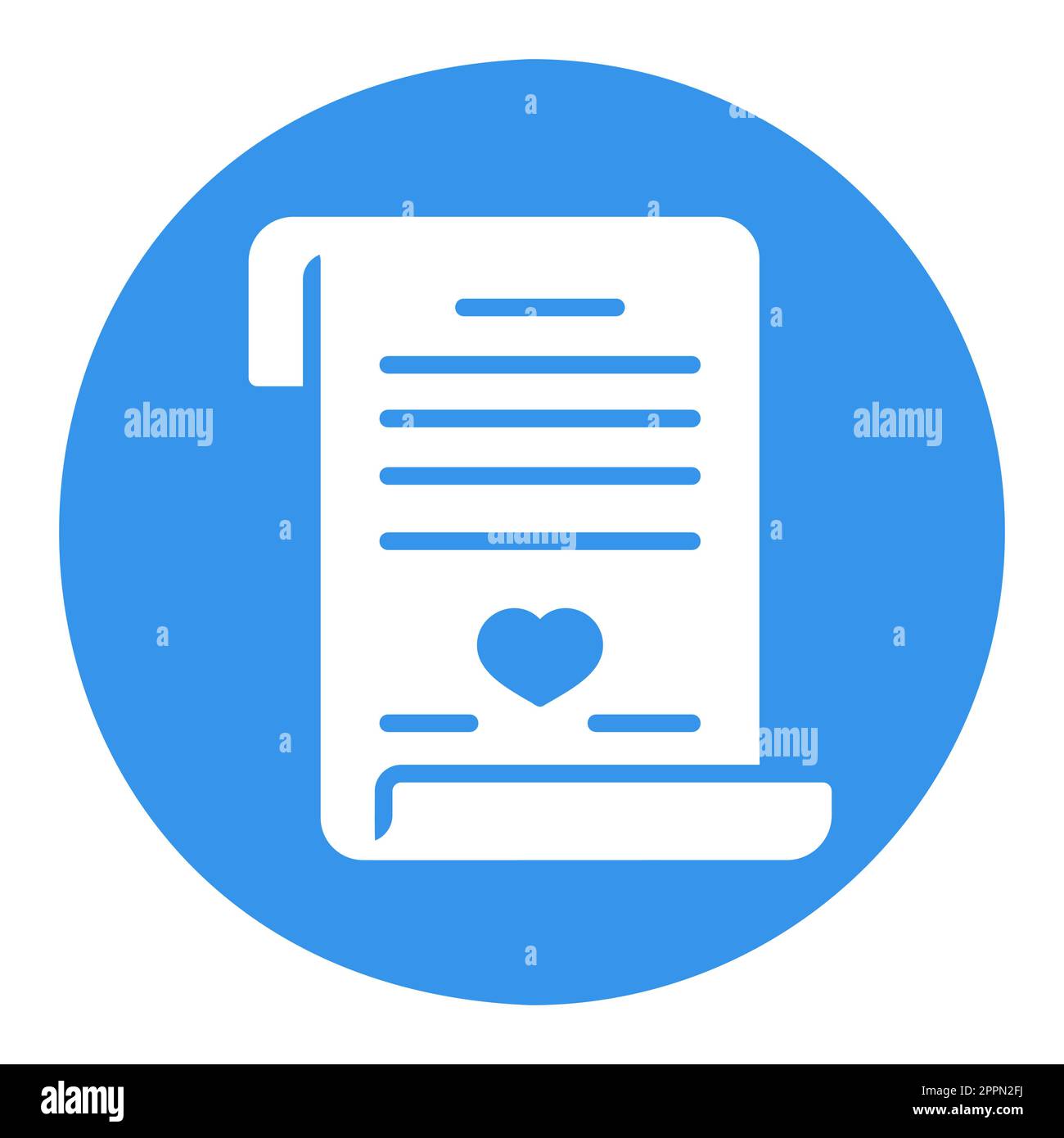Marriage contract. Wedding certificate vector glyph icon Stock Vector ...