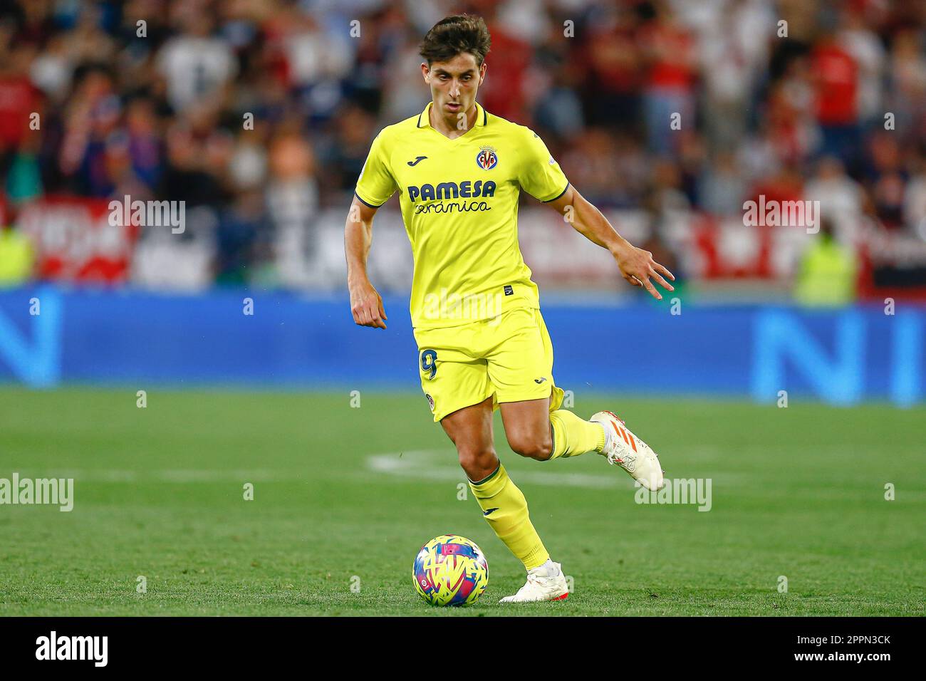 Ramon Terrats of Villarreal during the La Liga match between Sevilla FC ...