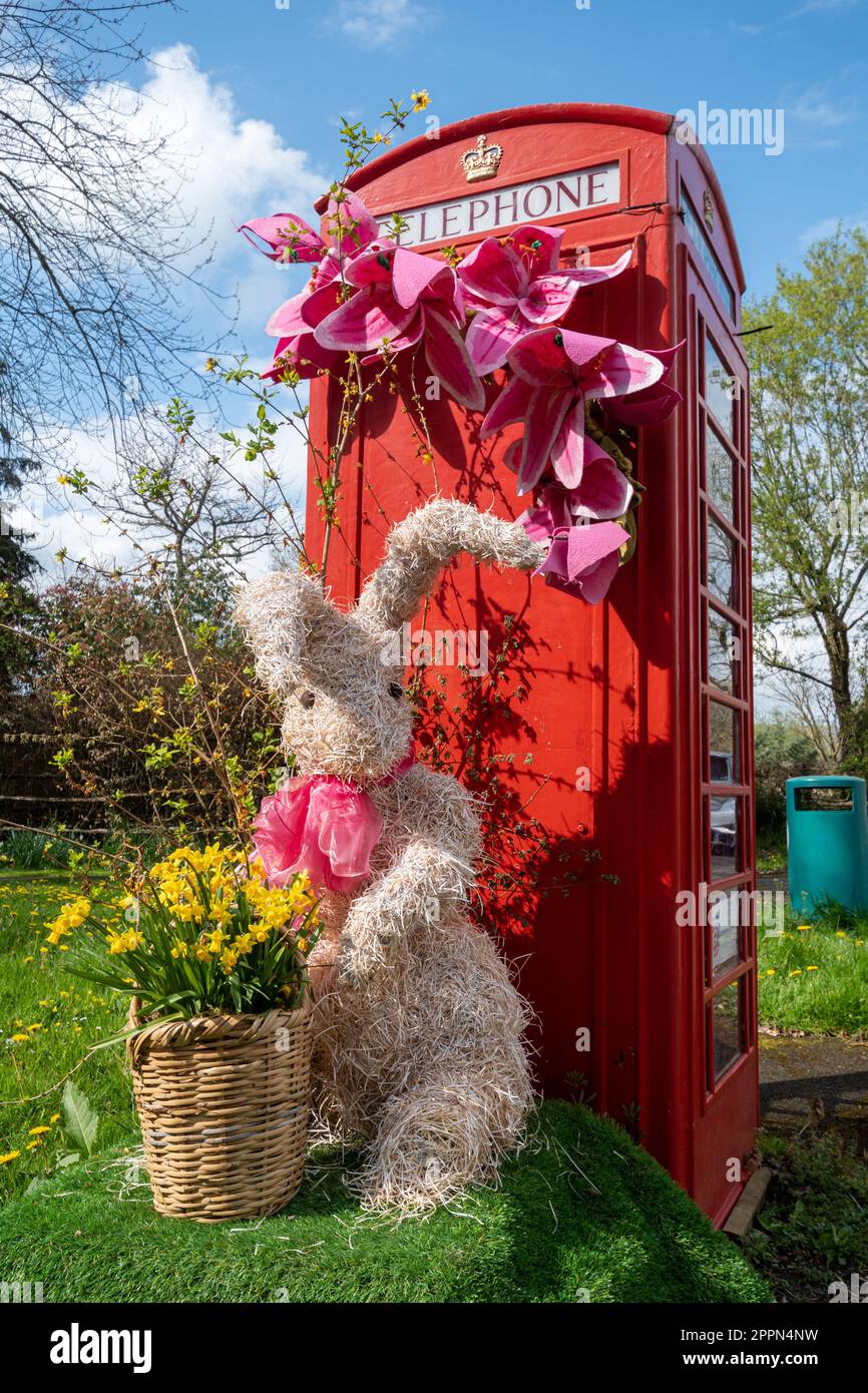 Spring telephone booth hi-res stock photography and images - Alamy