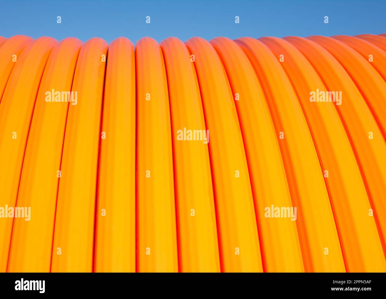 Fiber optic cable roll for digital broadband internet communication ...