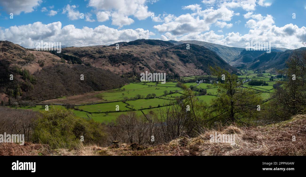Around the UK - views captured on a route from the Borrowdale Hotel ...