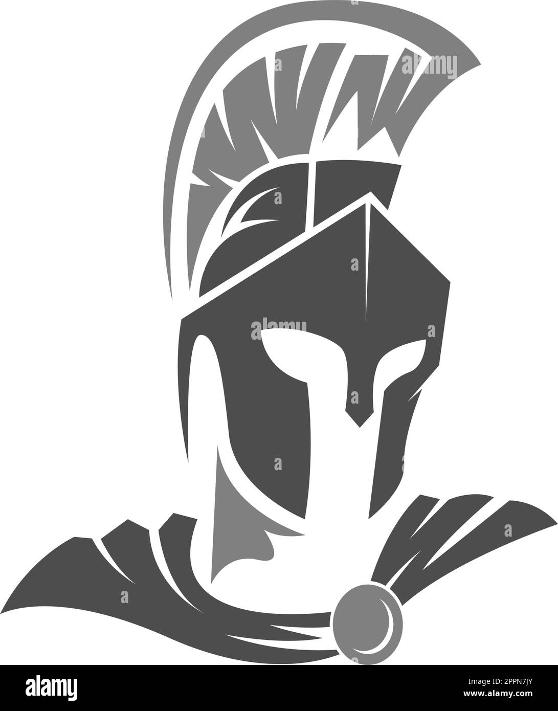 Gladiator logo icon design Stock Vector Image & Art - Alamy