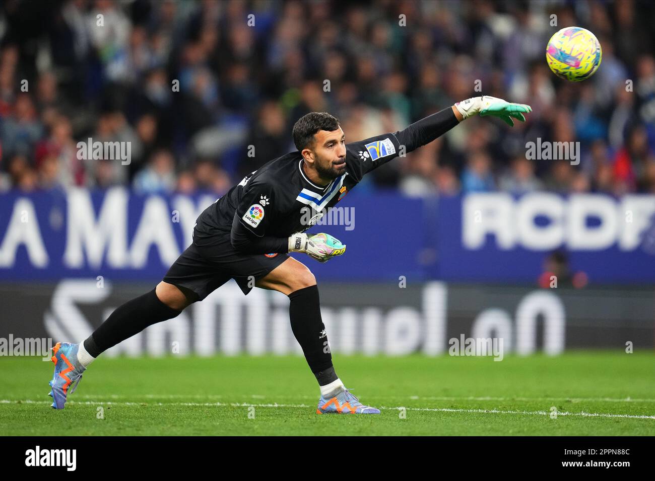 Fernando Pacheco of RCD Espanyol during the La Liga match between RCD ...