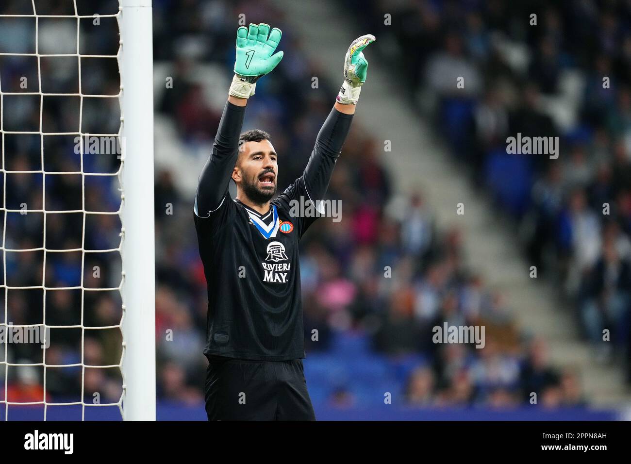 Fernando Pacheco of RCD Espanyol during the La Liga match between RCD ...