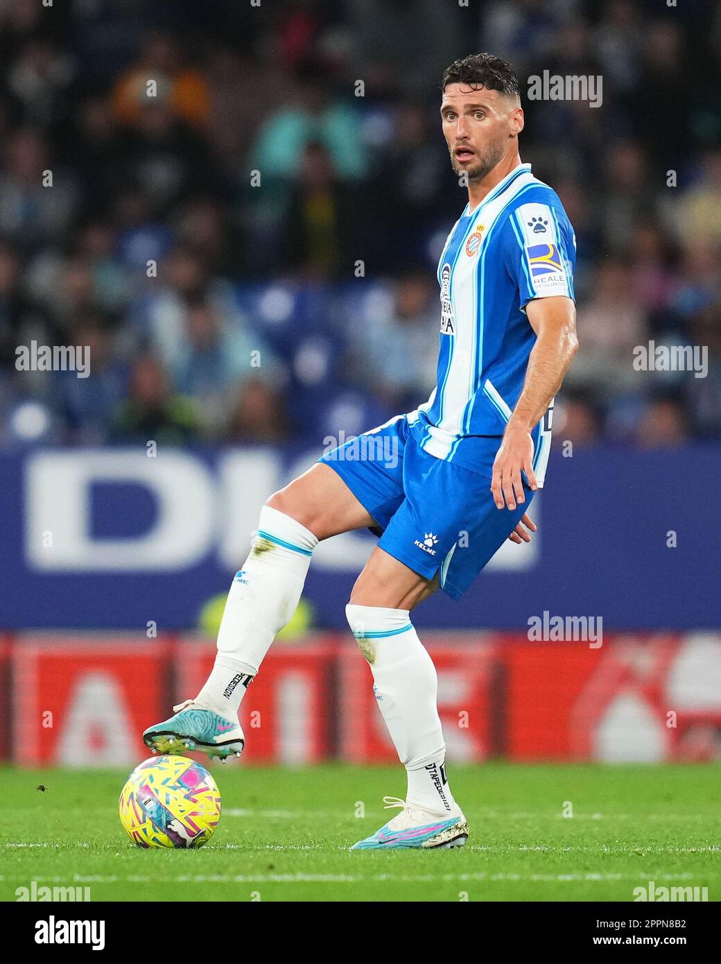 Sergi Gomez of RCD Espanyol during the La Liga match between RCD ...