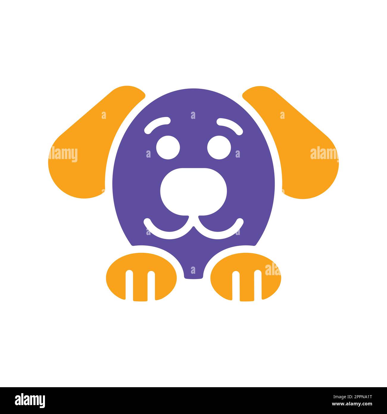 Dog vector icon. Pet animal sign Stock Vector Image & Art - Alamy