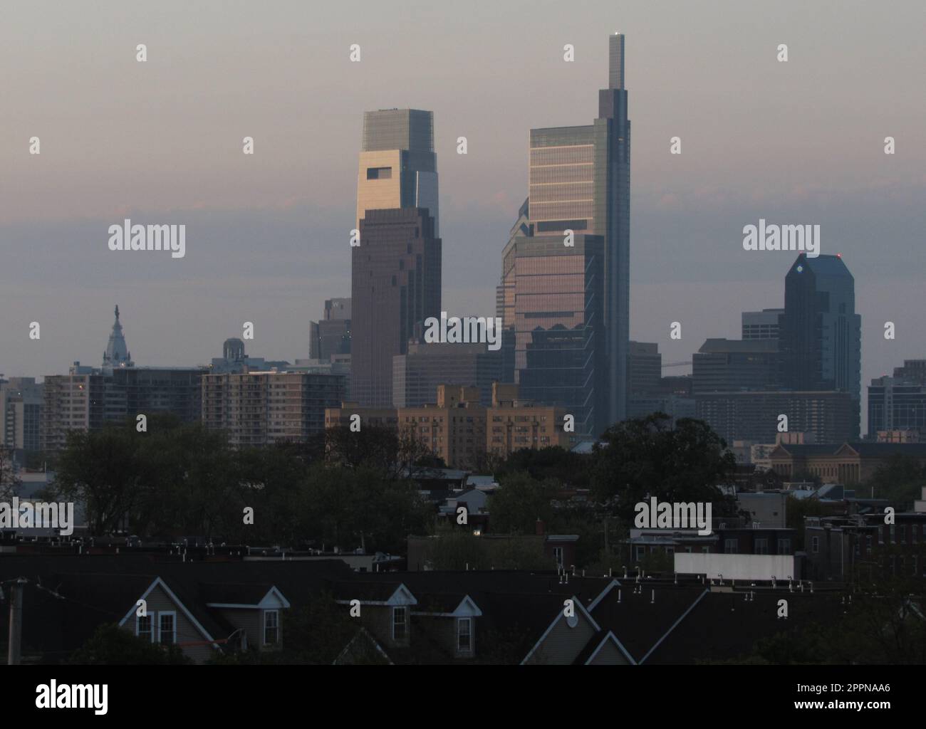 View from philadelphia city hall building hi-res stock photography and ...
