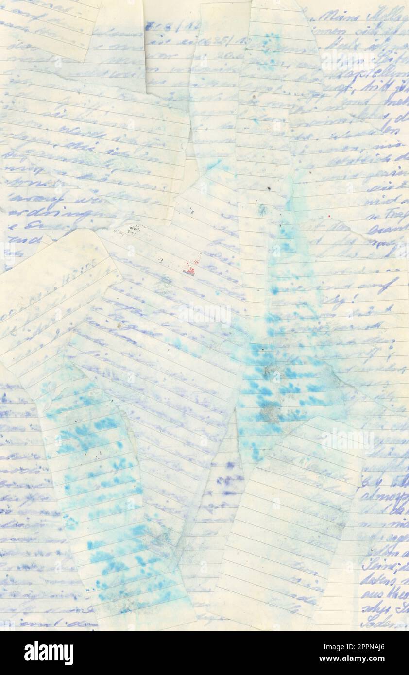 Illegible handwriting hi-res stock photography and images - Alamy