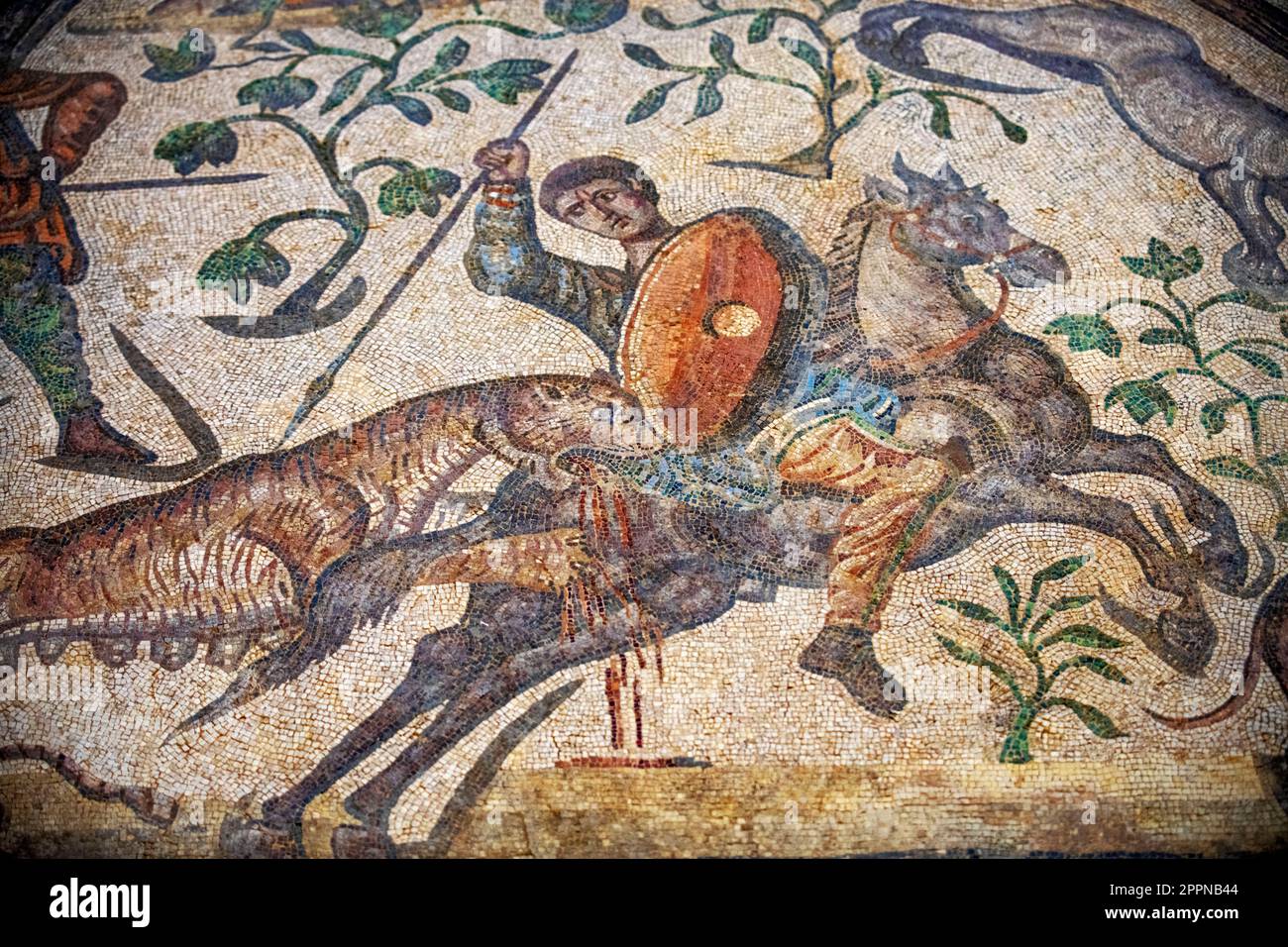 Olmeda roman villa hi-res stock photography and images - Alamy