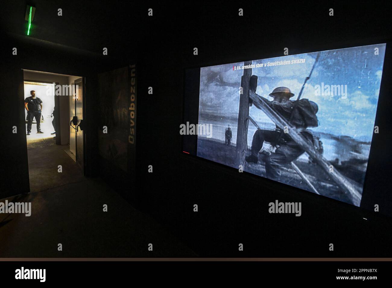 Presentation of the new permanent exhibition The Hard Years 1938-1945 ...