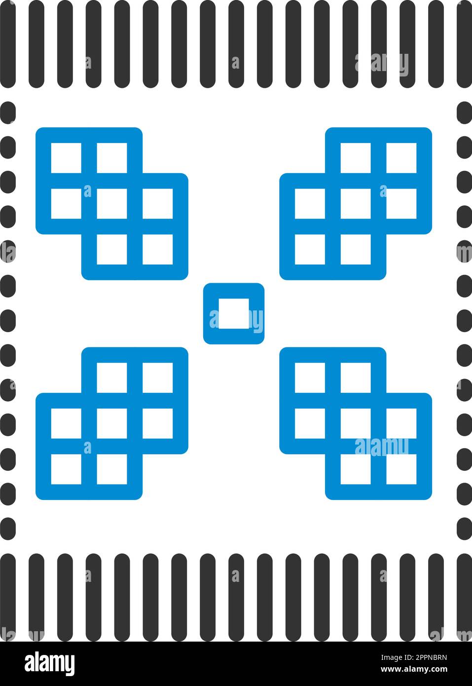 Sewing Ornate Scheme Icon Stock Vector Image & Art - Alamy