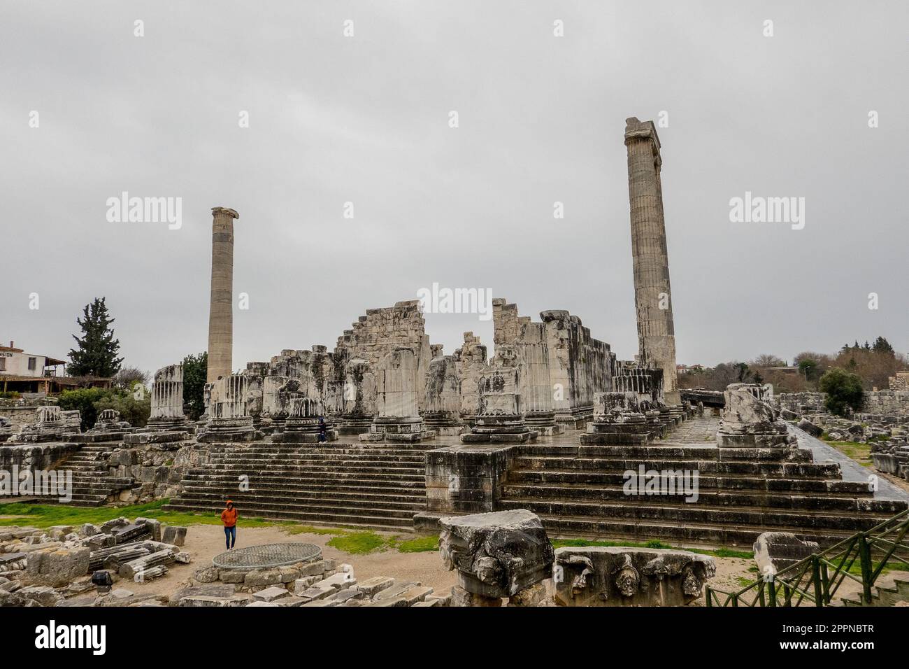 Didim, Turkey. 04th Mar, 2023. Tourists visit The Didyma ruins in ...