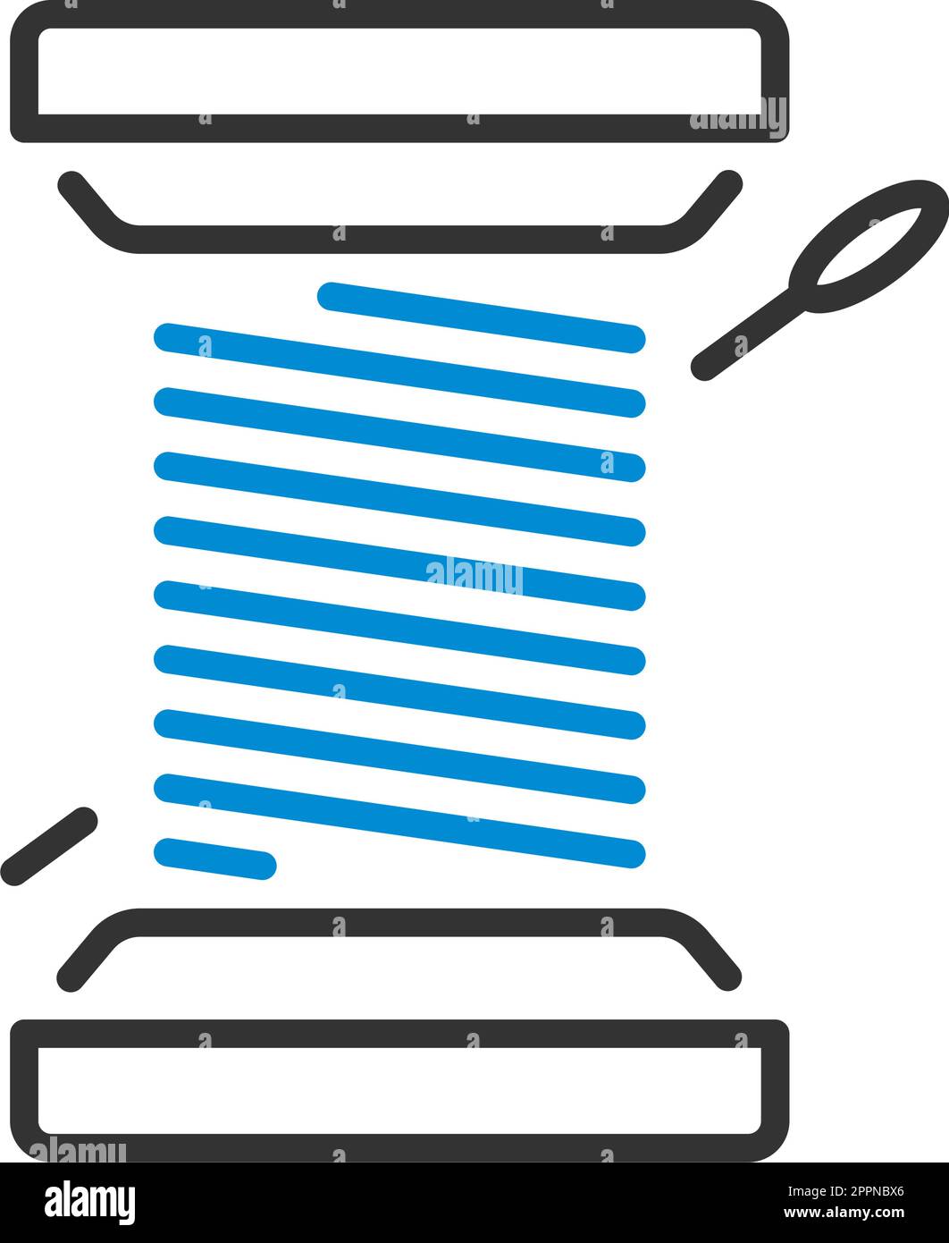Reel and string Stock Vector Images - Alamy