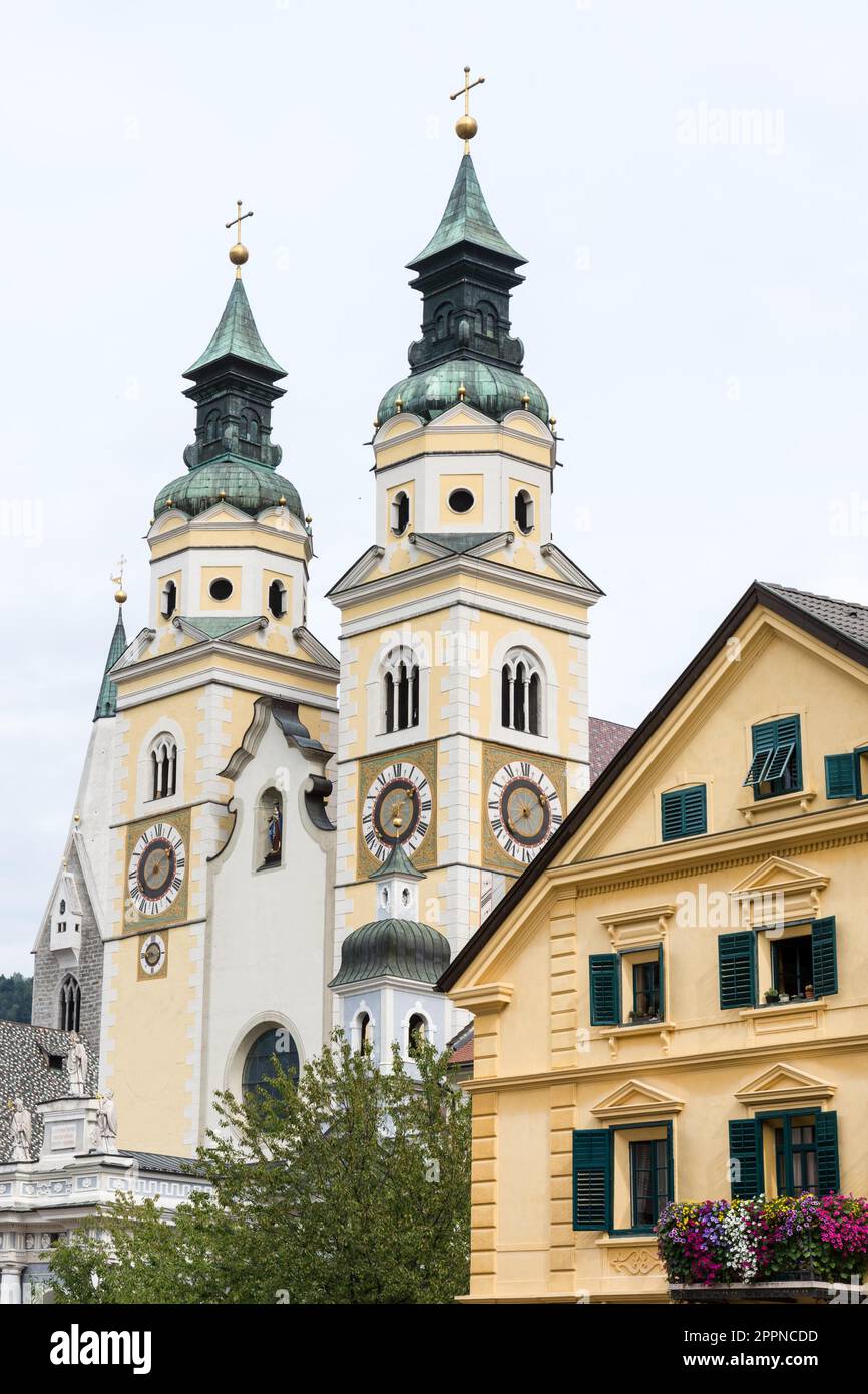 Cathedral of Brixen (Duomo di Bressanone) in South Tyrol Stock Photo ...