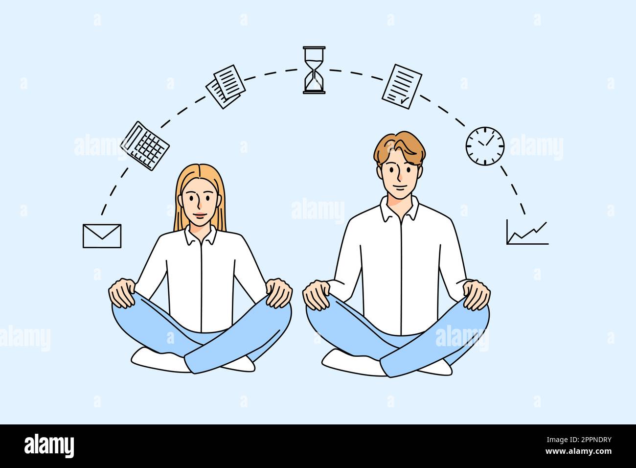 Workplace duties Stock Vector Images - Alamy