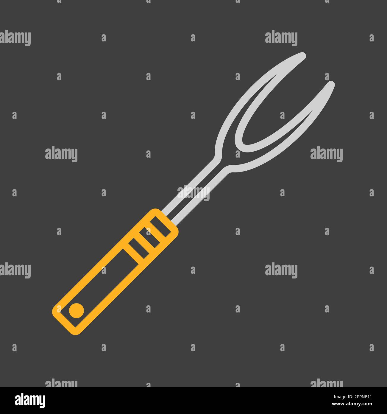 Big fork Stock Vector Images - Alamy