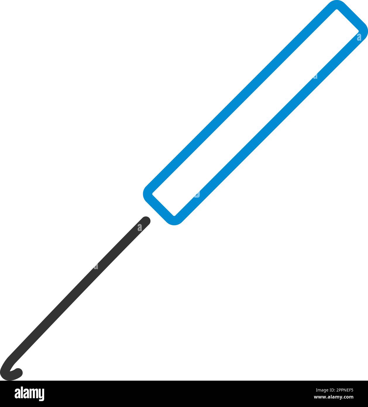 Crochet Hook Icon Stock Vector Image & Art - Alamy