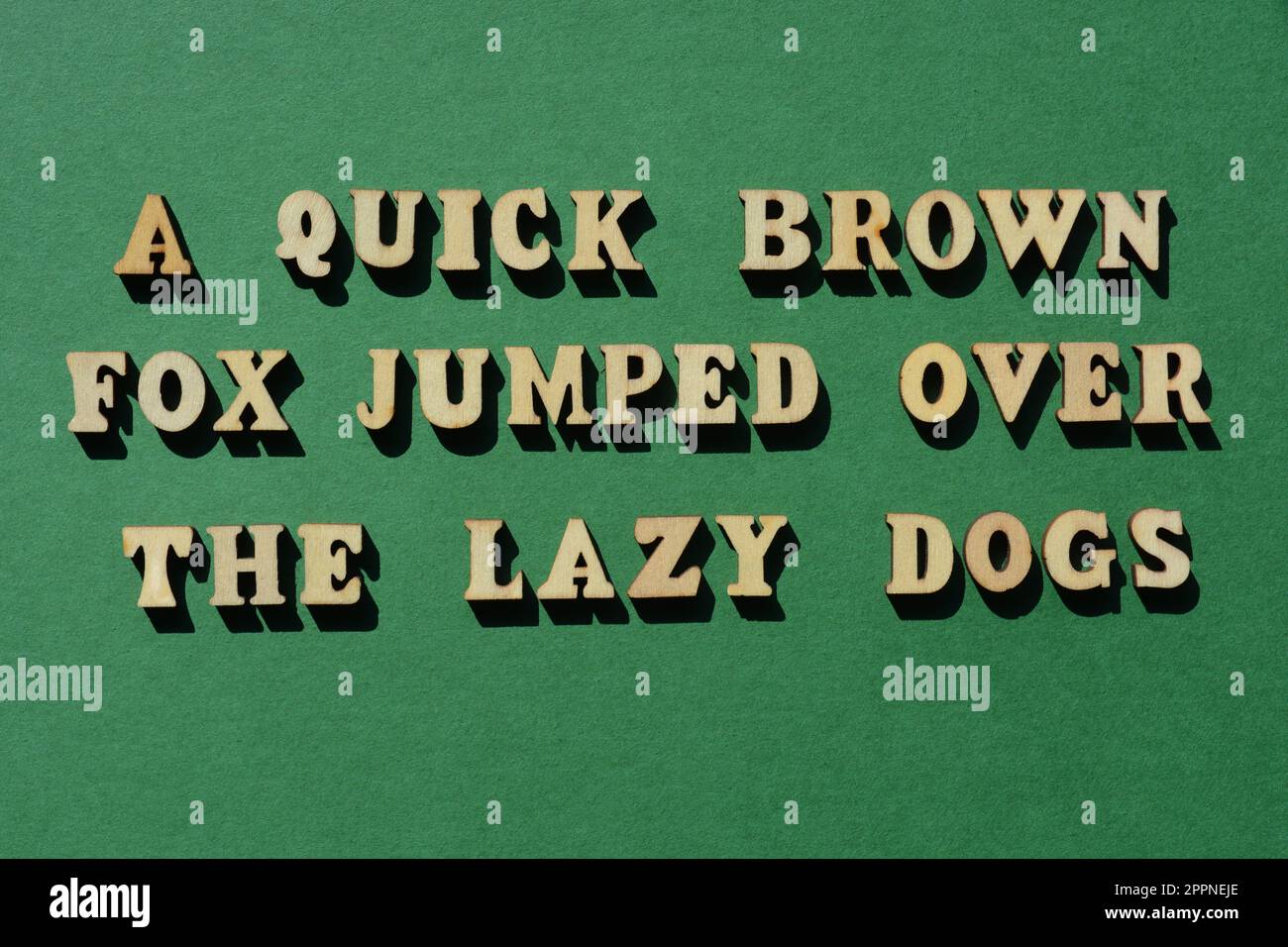 Sentence which utilises the whole alphabet, A quick brown fox jumped ... Sentence which utilises the whole alphabet, A quick brown fox jumped ...