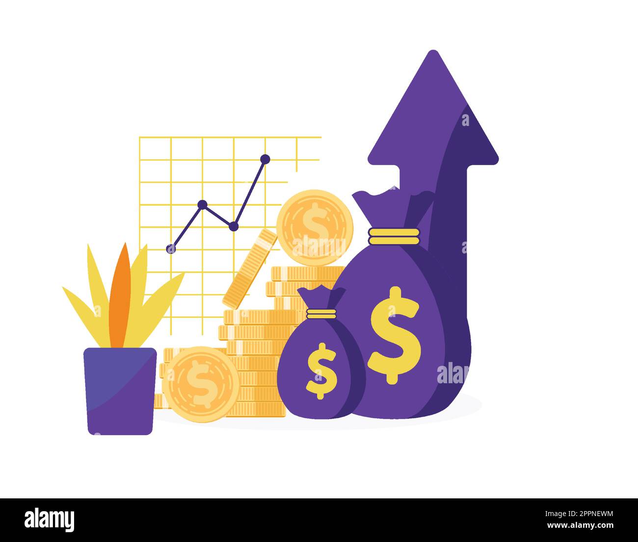 Profit payment Stock Vector Images - Alamy