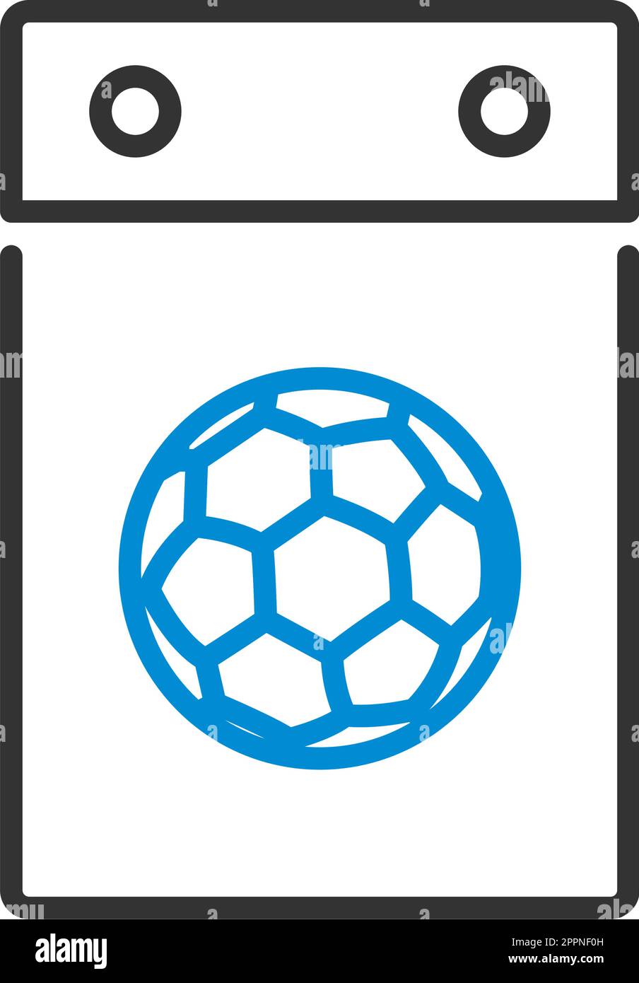Icon Of Football Calendar Stock Vector Image & Art - Alamy