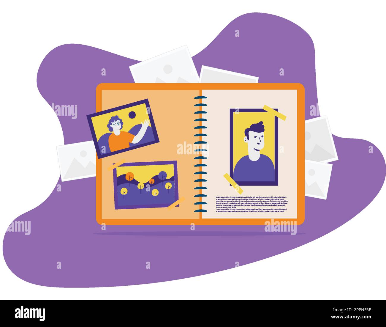 Album design hi-res stock photography and images - Alamy