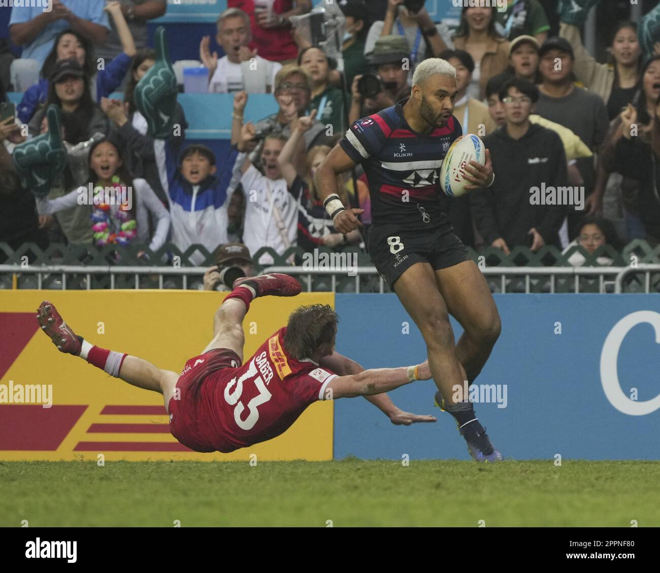 ***FOR NON-COMMERCIAL USE ONLY*** Max Denmark eludes CanadaHH Kalin ...