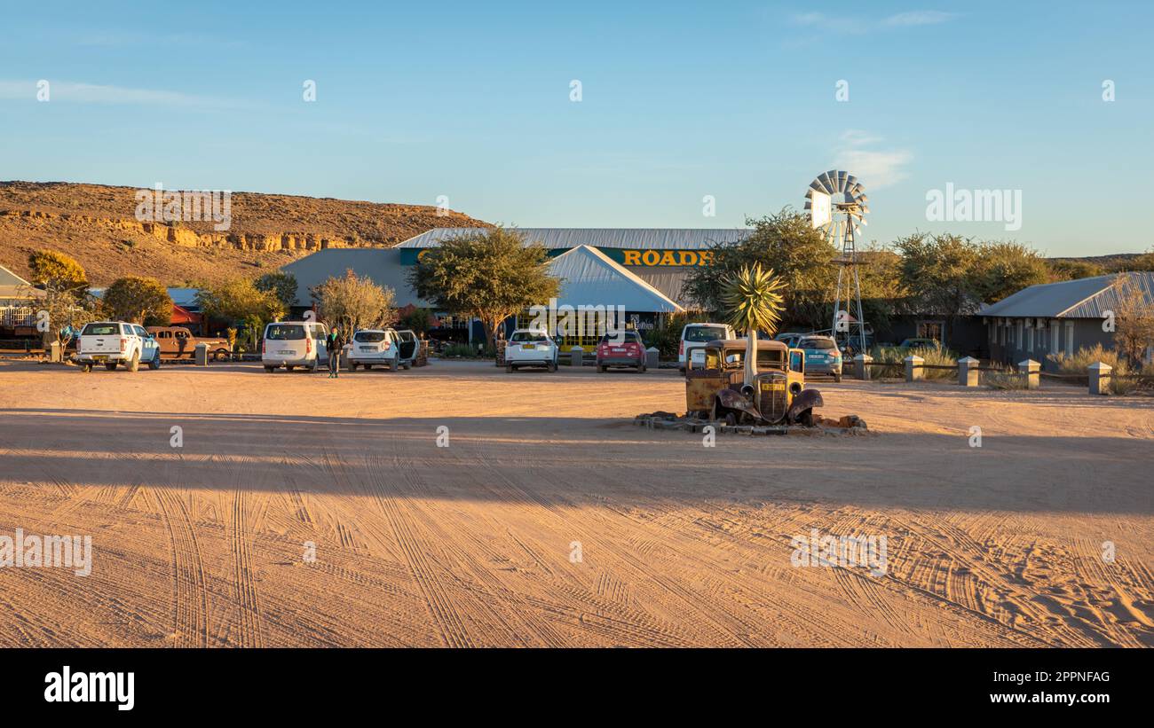 The Canyon Roadhouse, Fish River Canyon, Namibia Stock Photo - Alamy