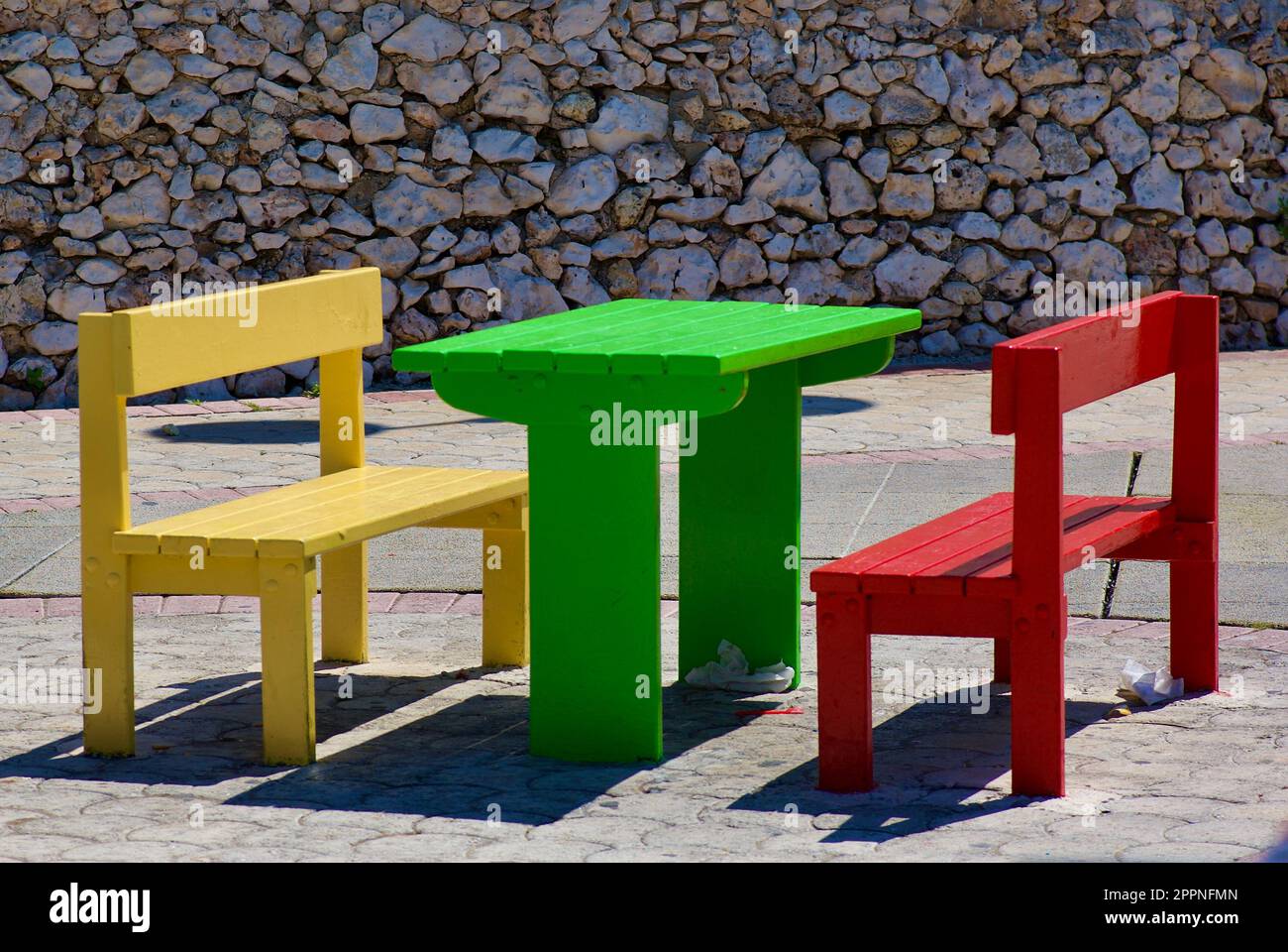 Spring seats in playground childhood hi-res stock photography and ...