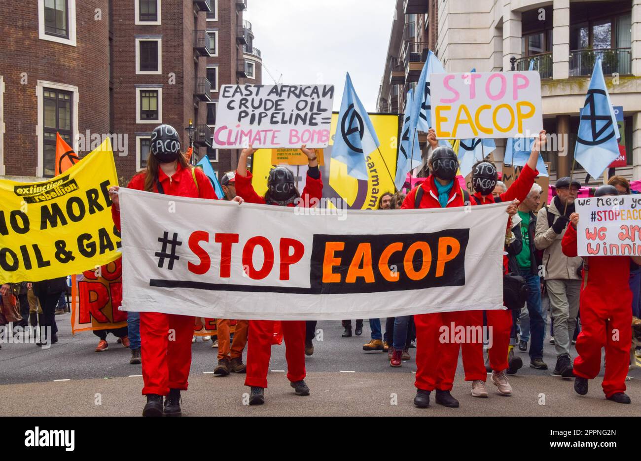 East african crude oil pipeline project hi-res stock photography and ...