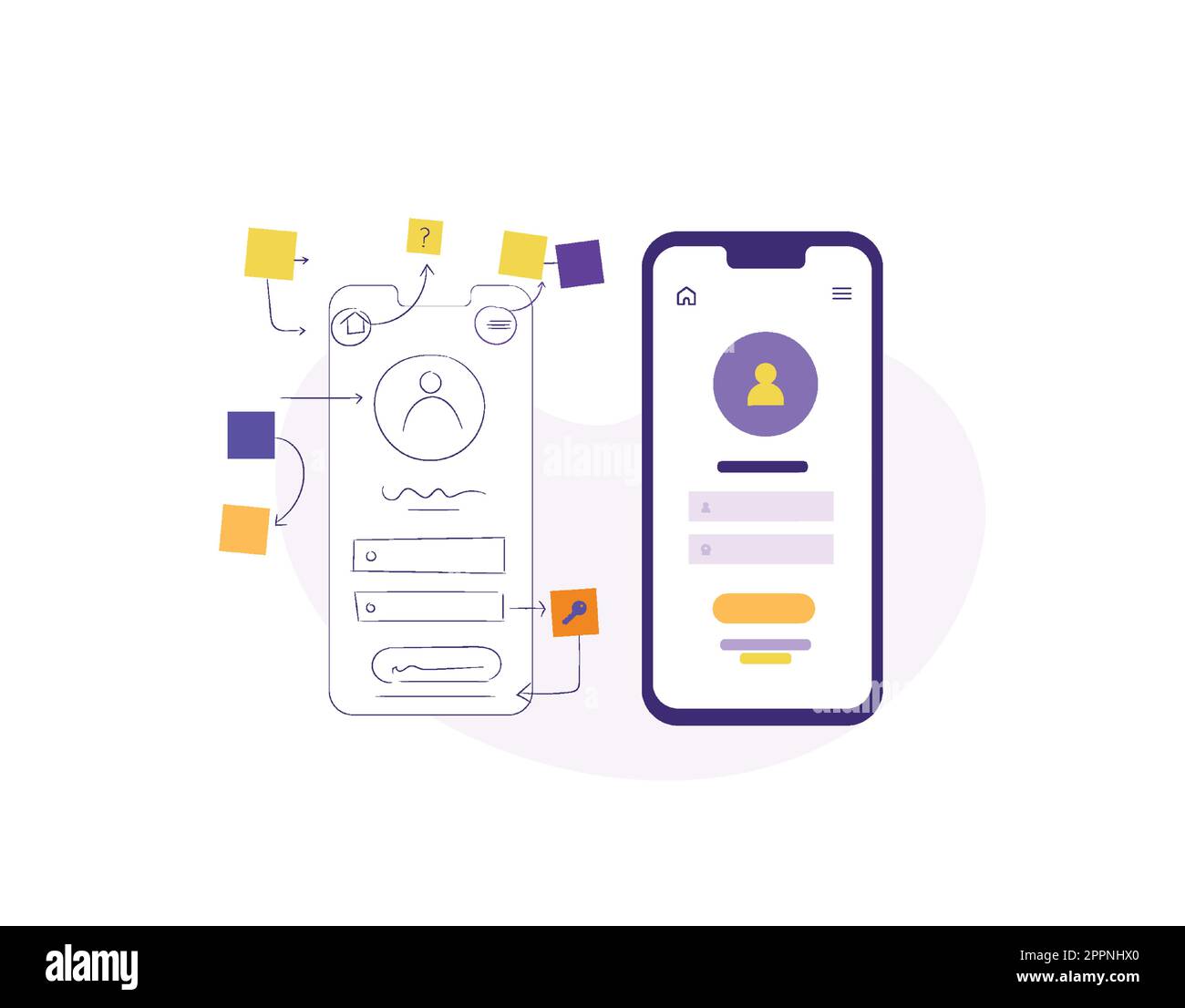 Software prototyping Stock Vector Images - Alamy