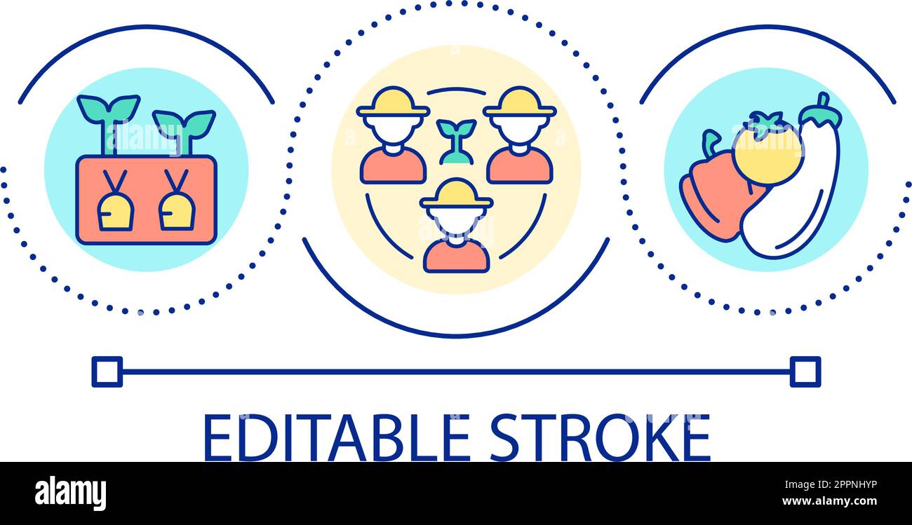 Collective farming Stock Vector Images - Alamy