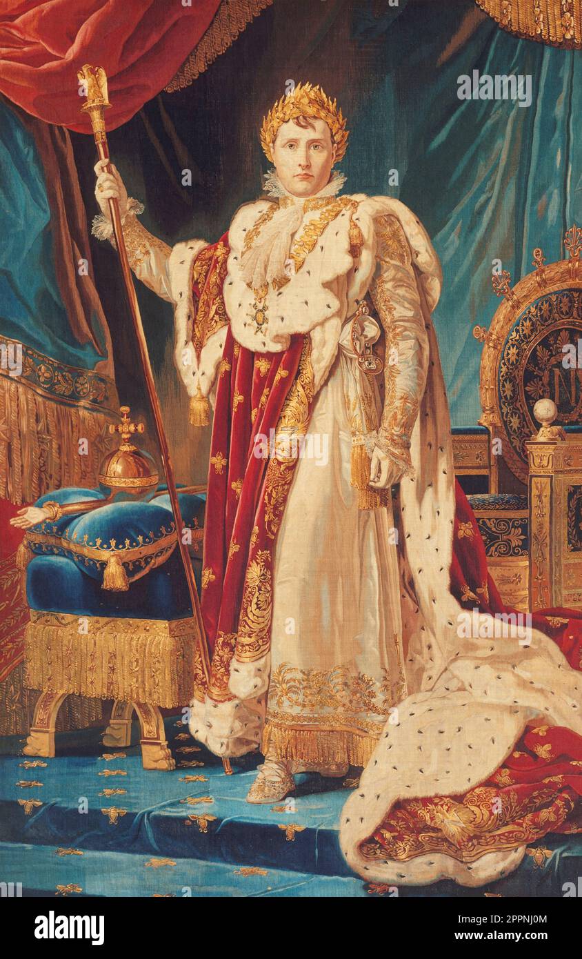 Famous napoleon painting hi-res stock photography and images - Alamy