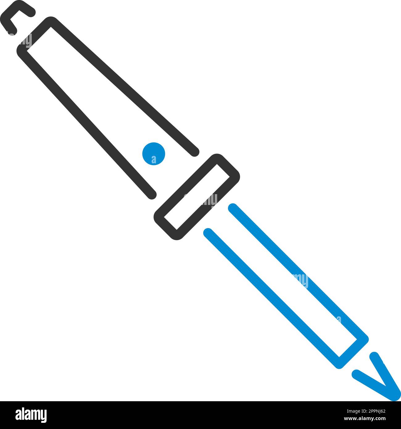 Soldering Iron Icon Stock Vector Image & Art - Alamy