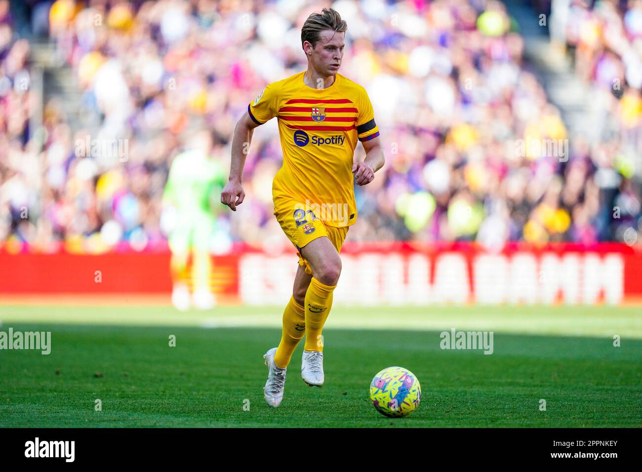 Frenkie de Jong of FC Barcelona during the La Liga match between FC ...