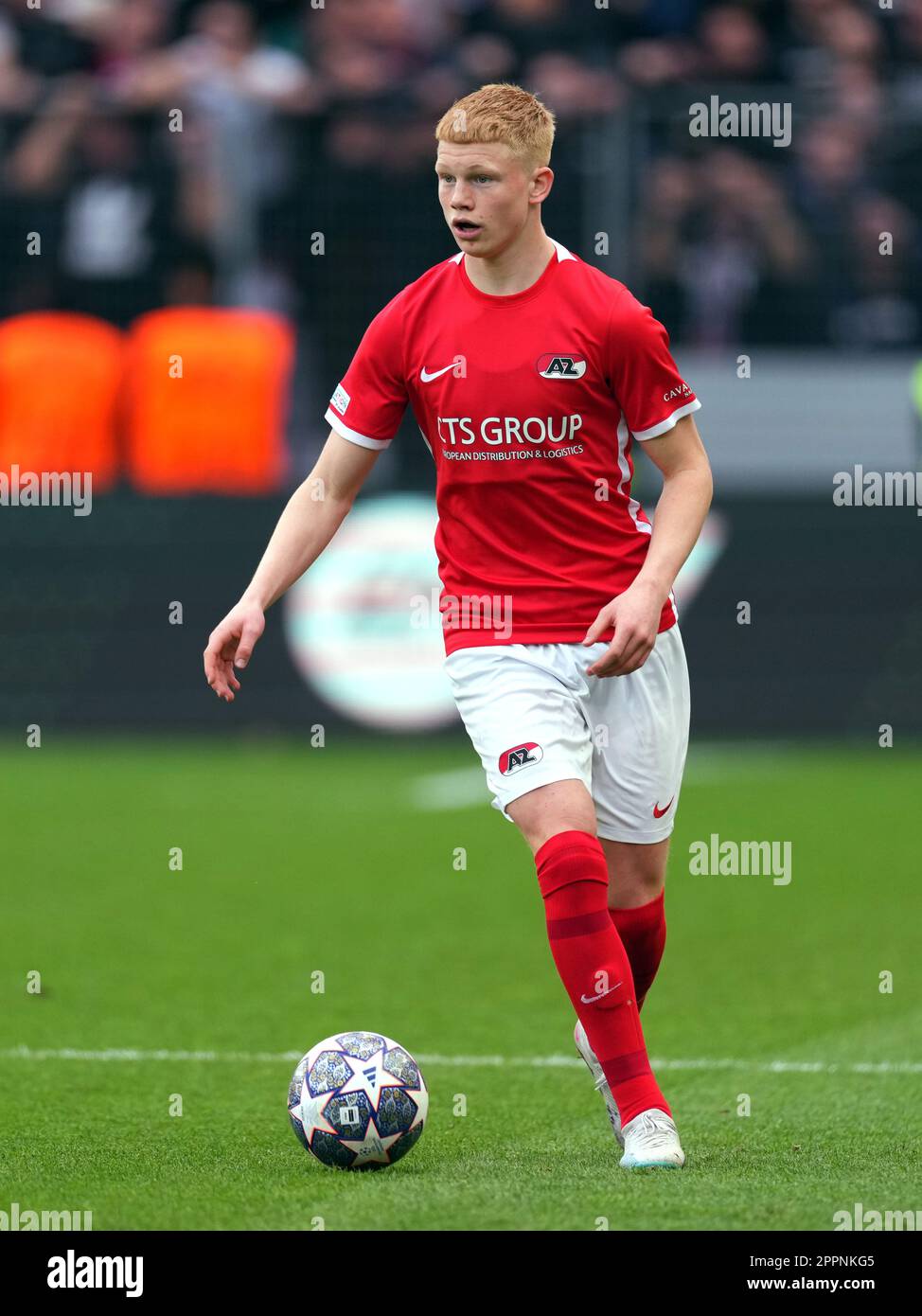 GENEVA - Kees Smit of AZ during the UEFA Youth League final match ...