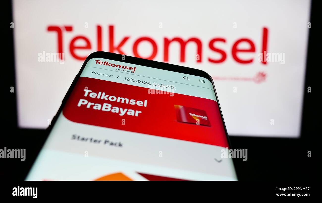 Telkomsel logo hi-res stock photography and images - Alamy