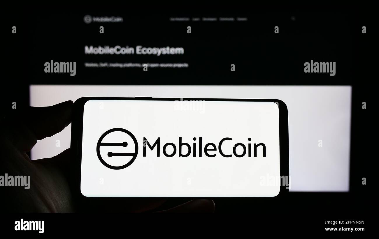 Mobilecoin logo hi-res stock photography and images - Alamy