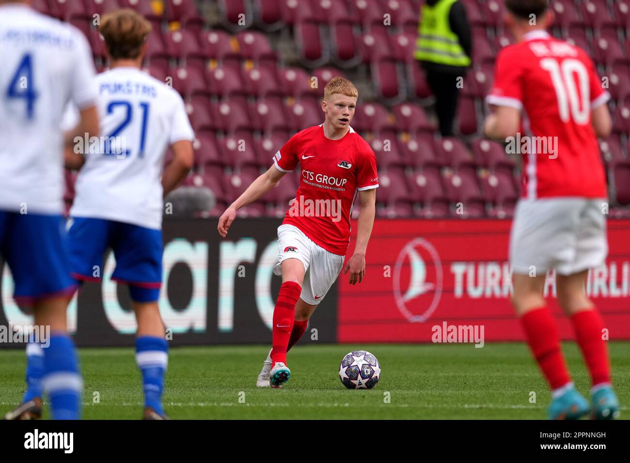 Geneva Kees Smit Of Az During The Uefa Youth League Final Match Between Az Alkmaar And Hajduk