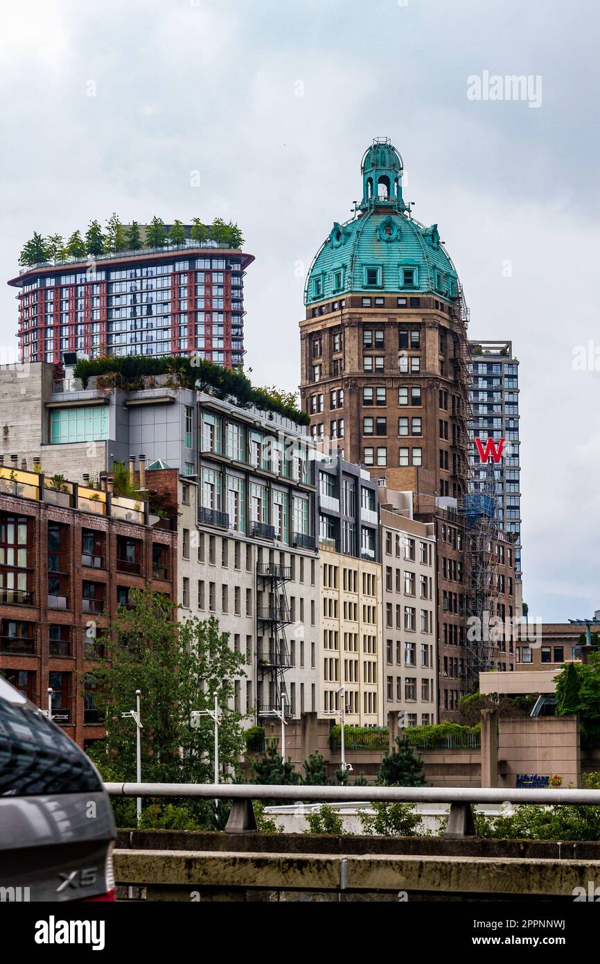 The Sun Tower built in 1912 seen here with a steel roof painted with ...