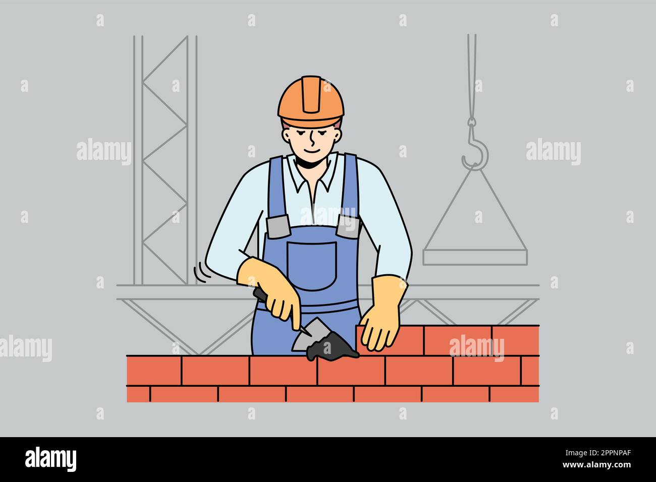 Home foundation concrete construction Stock Vector Images - Alamy