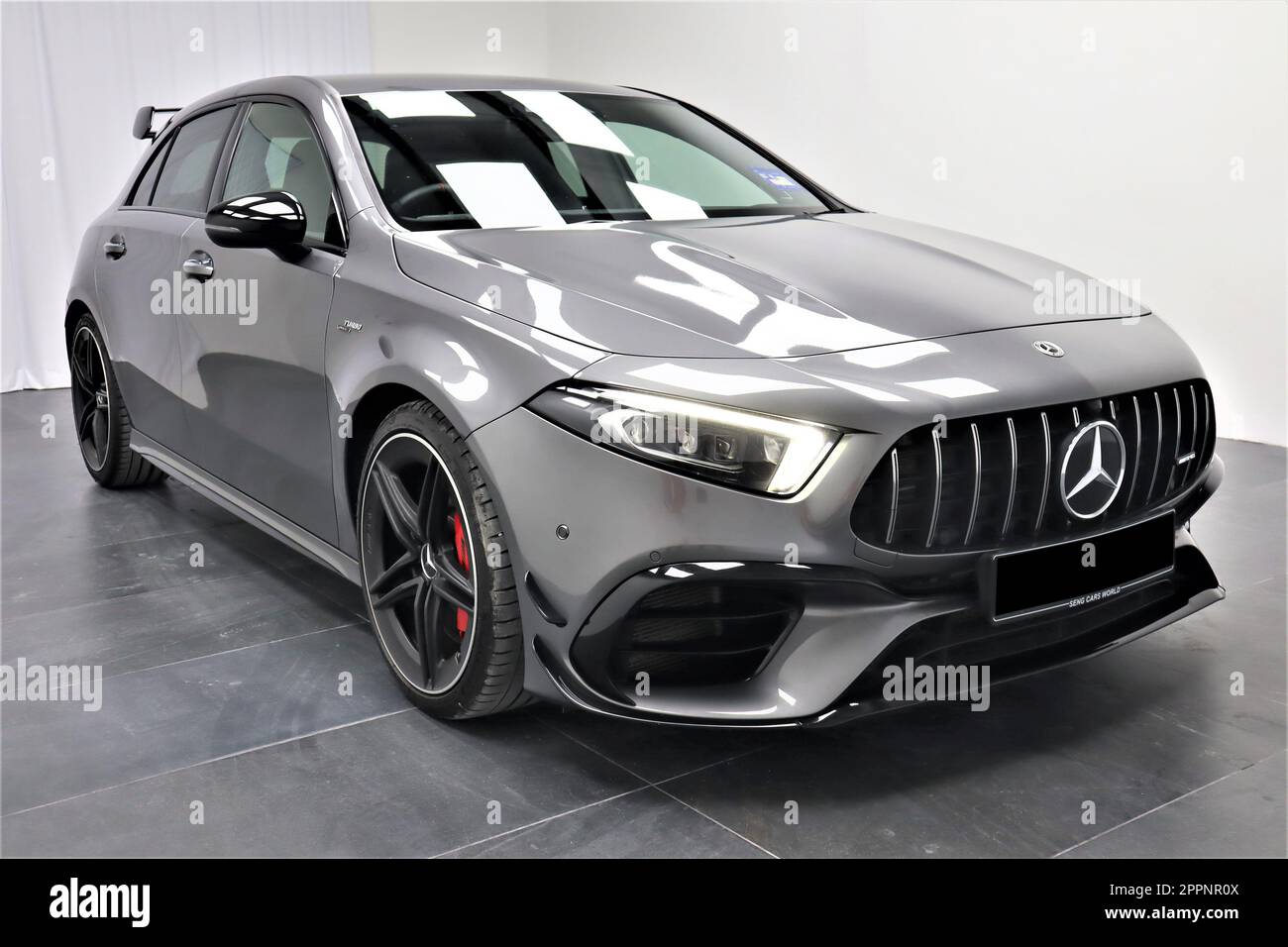 2021 Mercedes A45 S 2.0 AMG Stock Photo - Alamy