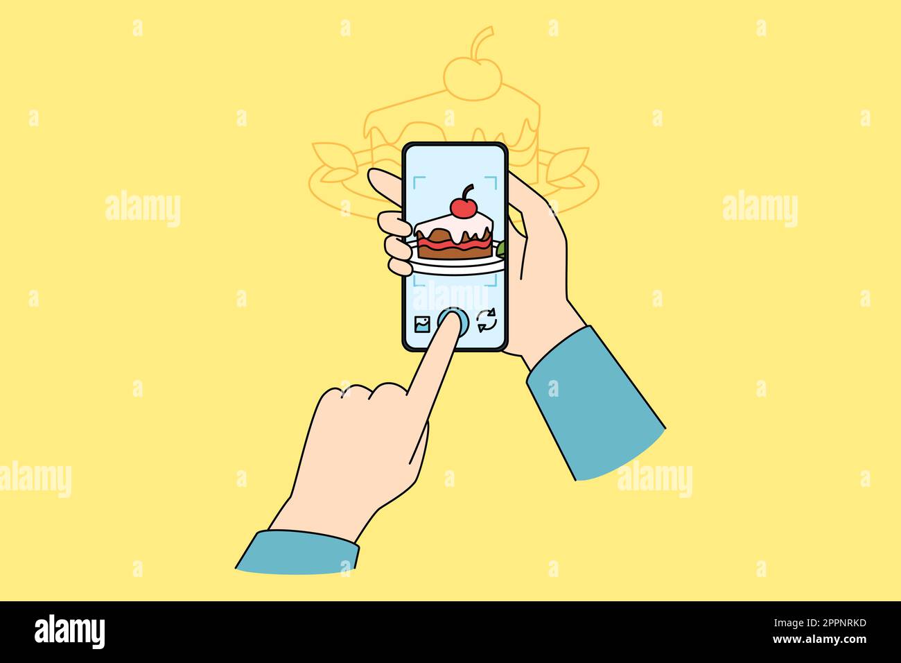 Photograph of person Stock Vector Images - Alamy