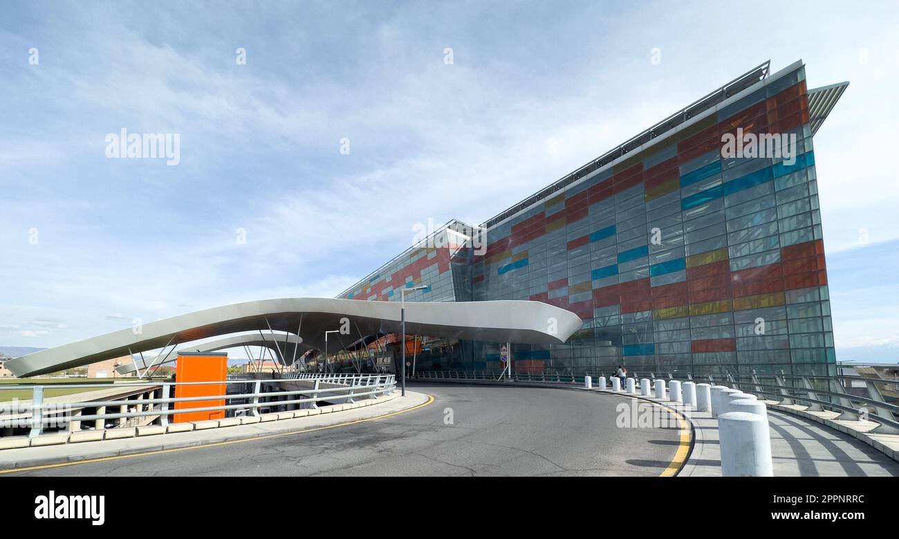 Yerevan, Armenia, April 4, 2023: Yerevan Zvartnots International ...