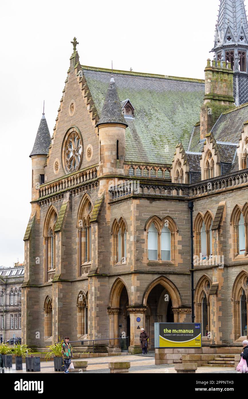 The McManus Dundee's Art Gallery and Museum Stock Photo - Alamy
