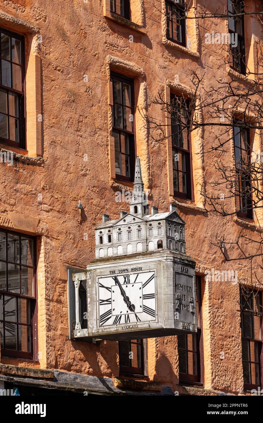 Town House Clock ,with Model Of Town Hall, Dundee City Centre, Dundee ...