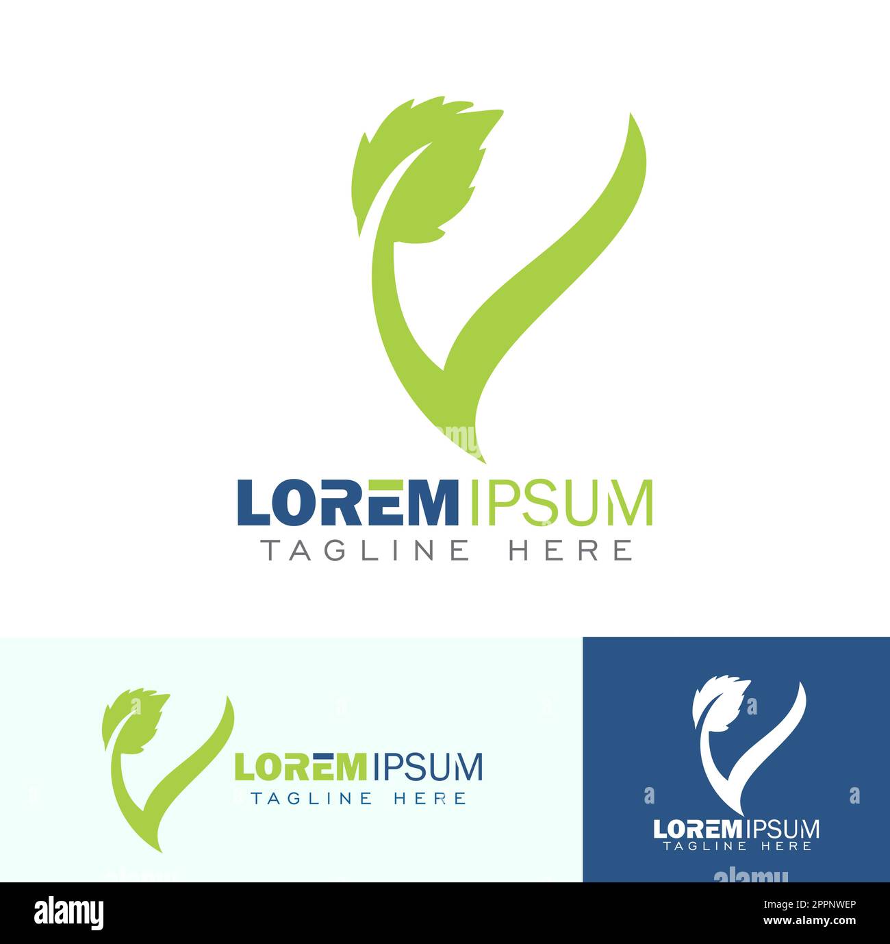 leaf technology logo sign Stock Vector Image & Art - Alamy