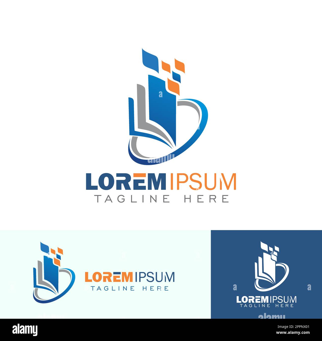 Digital Technology Logo Sign Stock Vector Image & Art - Alamy